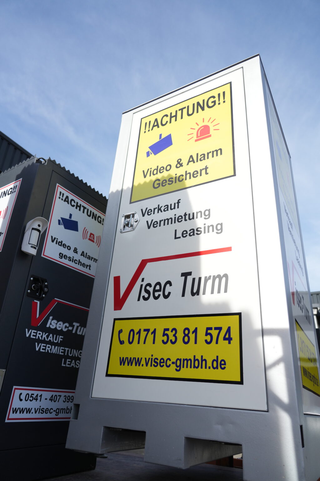 SecurityTower – mobile Überwachungslösungen für Ihr Projekt